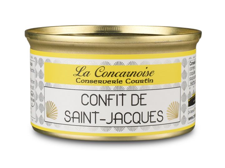 Jakobsmuschel-Confit | Conserverie Courtin