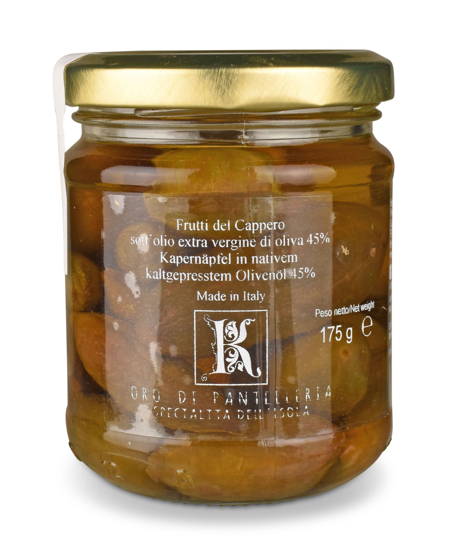 Kapernäpfel in Olivenöl | Kazzen - Oro di Pantelleria